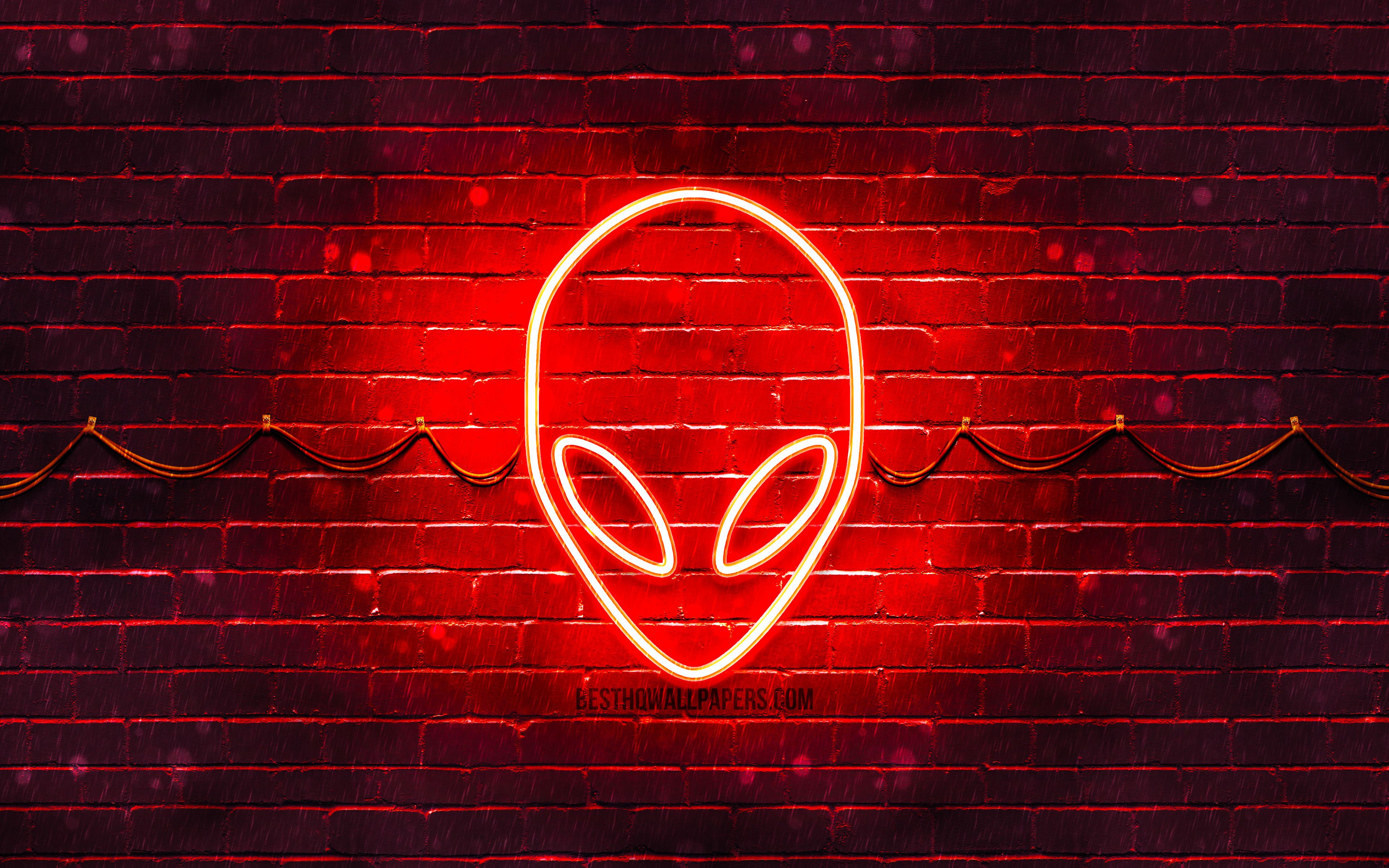 Fondos de pantalla de neon rojo - FondosMil